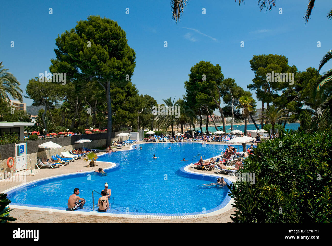 Sol Antillas Hotel, Magaluf, Majorca, Spain Stock Photo - Alamy