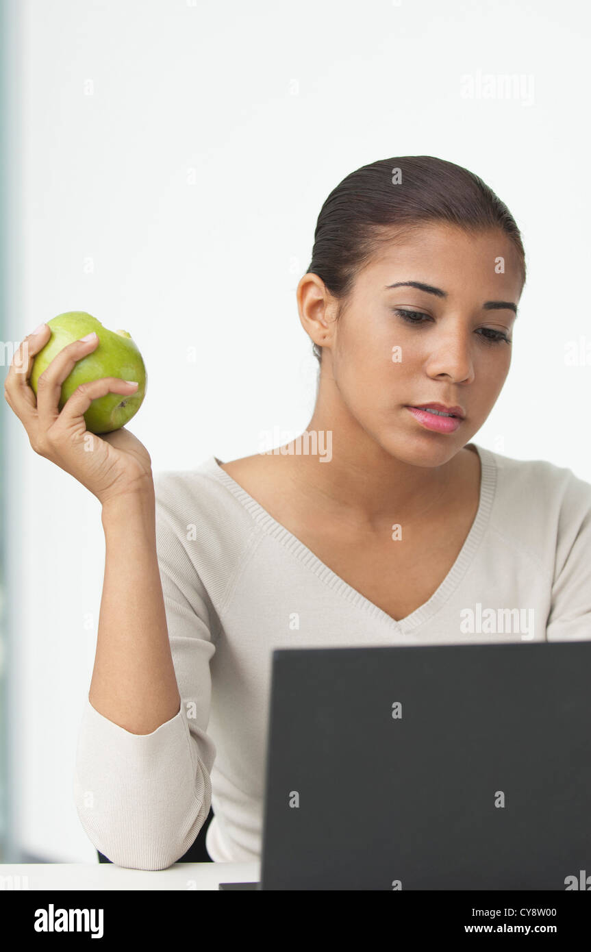 Office workers healthy desk hi-res stock photography and images - Alamy