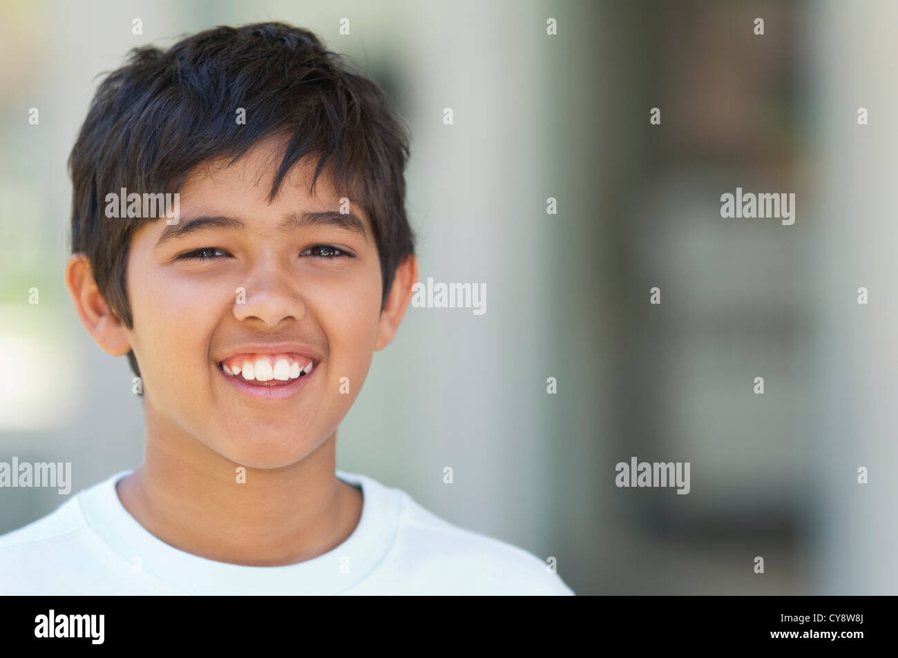 Boy smiling, portrait Stock Photo - Alamy