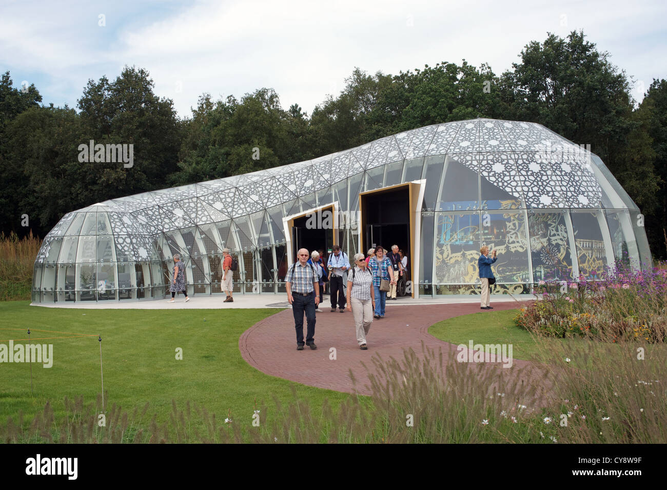 Azerbaijan pavilion, Floriade 2012, Venlo, Netherlands Stock Photo - Alamy
