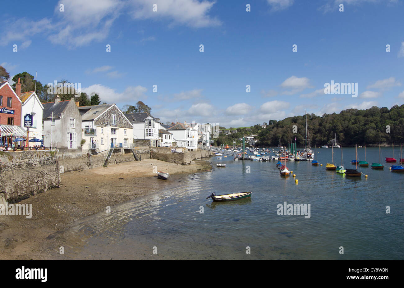 Picturesque fowey harbour cornwall hi-res stock photography and images ...