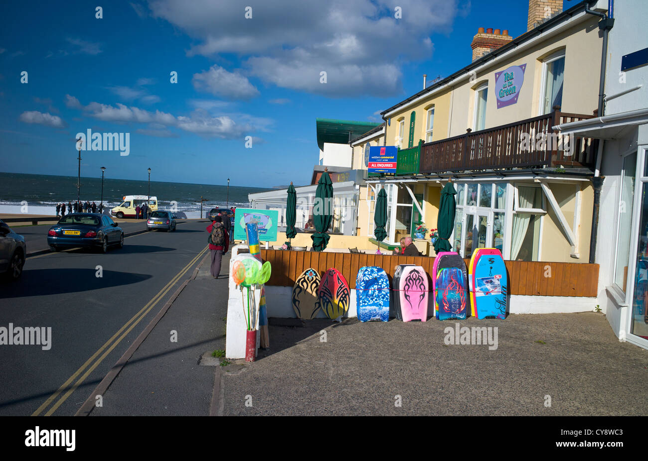 Westward Ho! Devon UK Stock Photo - Alamy