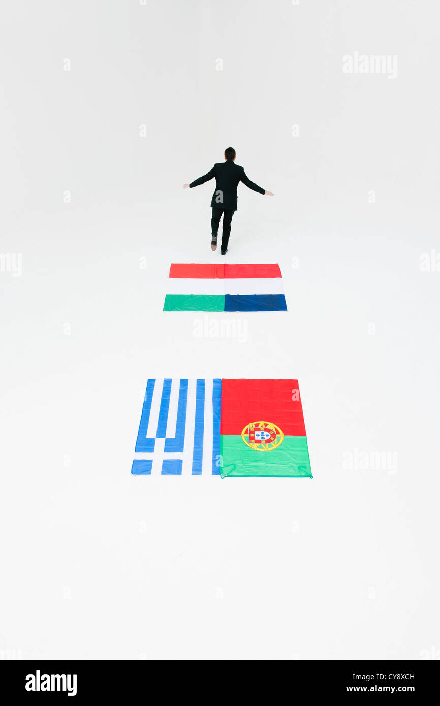 Greece portugal flag hi-res stock photography and images - Alamy