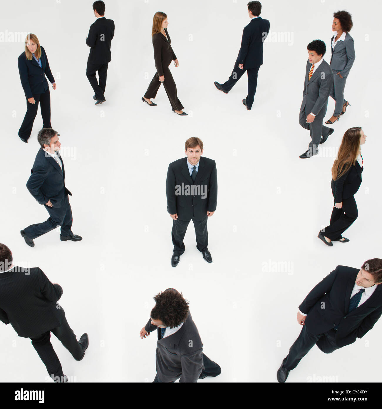 Overhead crowd hi-res stock photography and images - Alamy