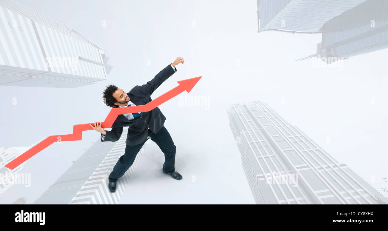 Young ambitious businessman hold hi-res stock photography and images ...