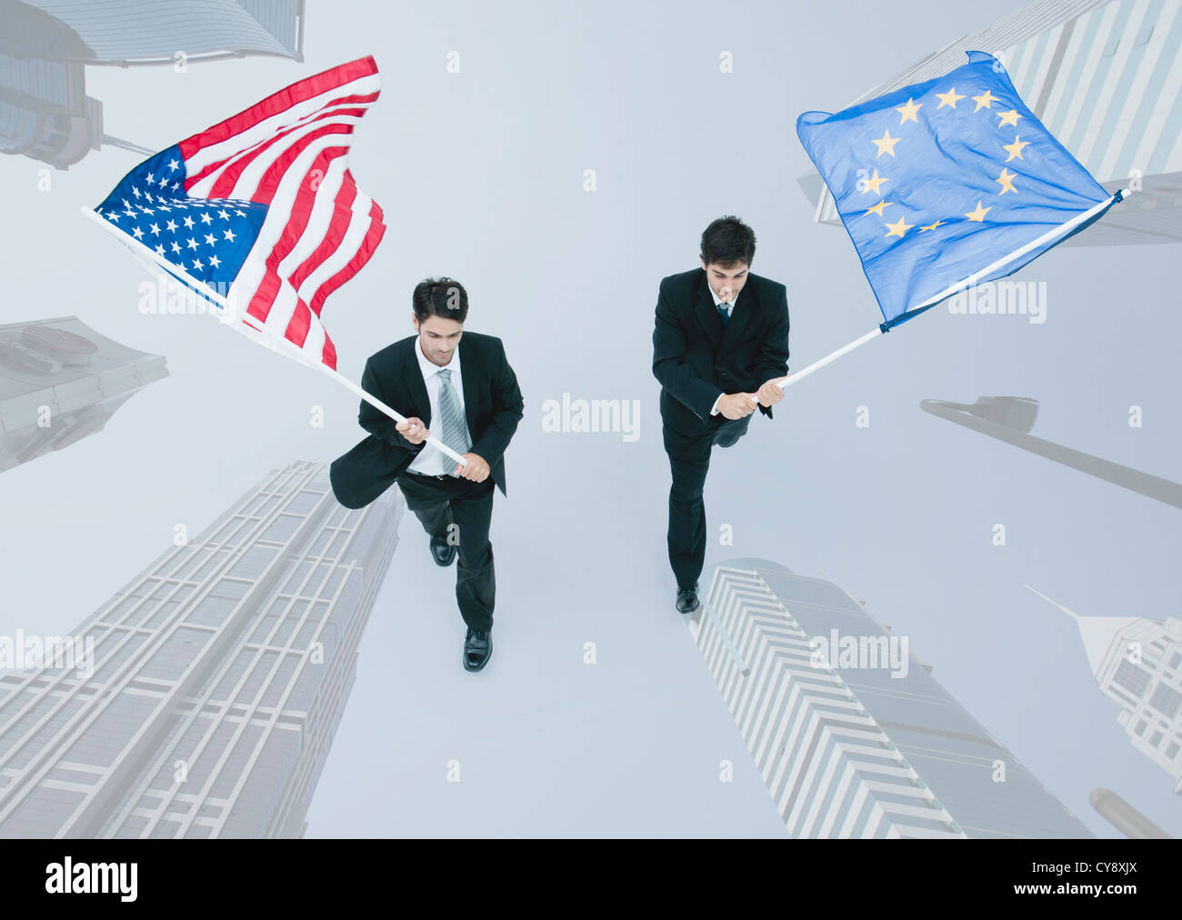 Skyscrapers cooperate building hi-res stock photography and images - Alamy