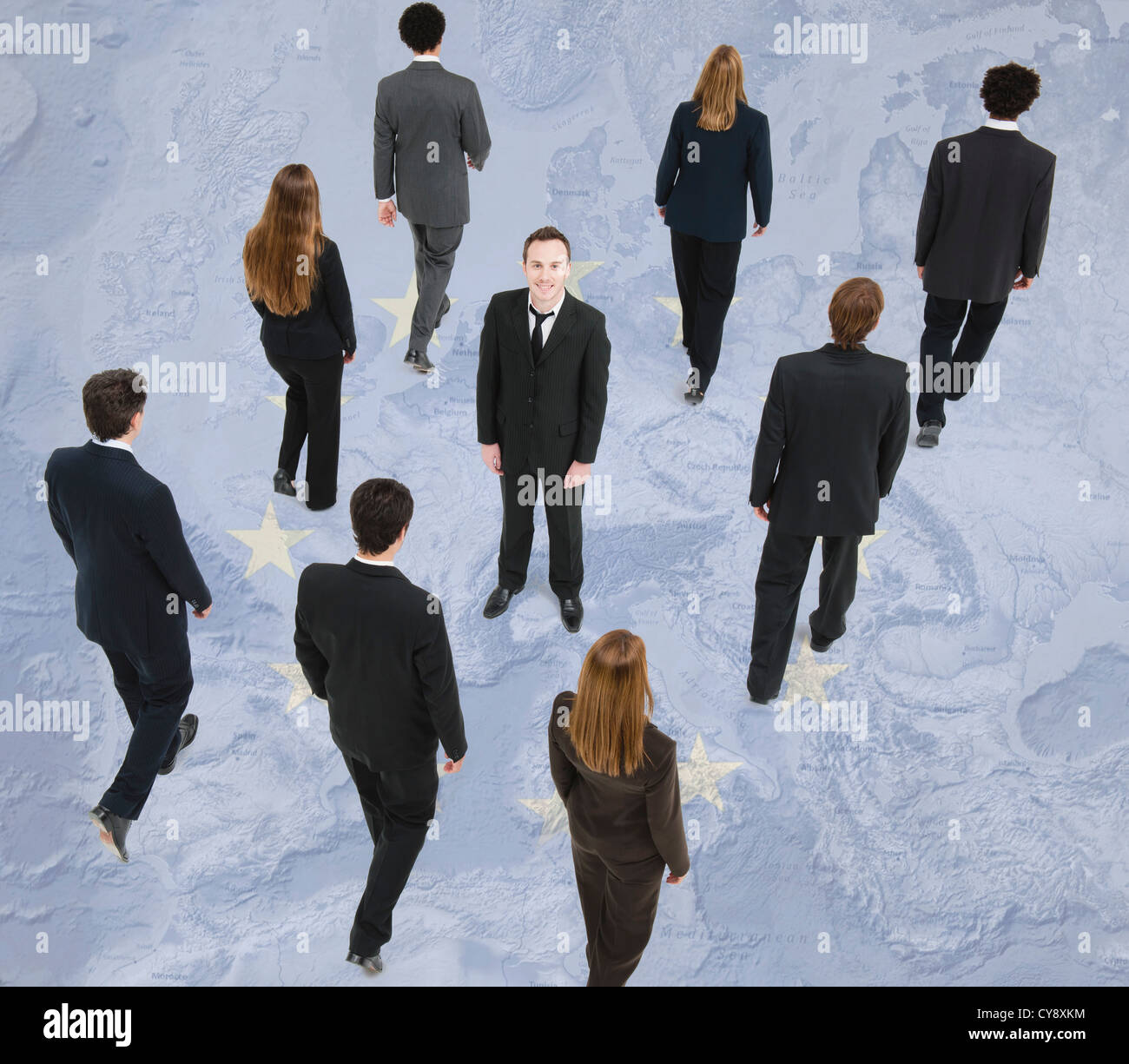 Folded map overhead hi-res stock photography and images - Alamy