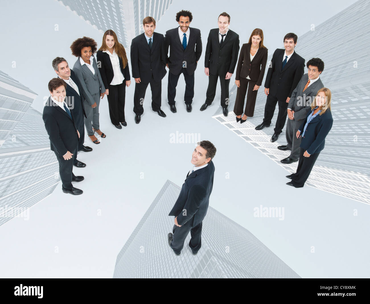 Group groups employees hi-res stock photography and images - Alamy