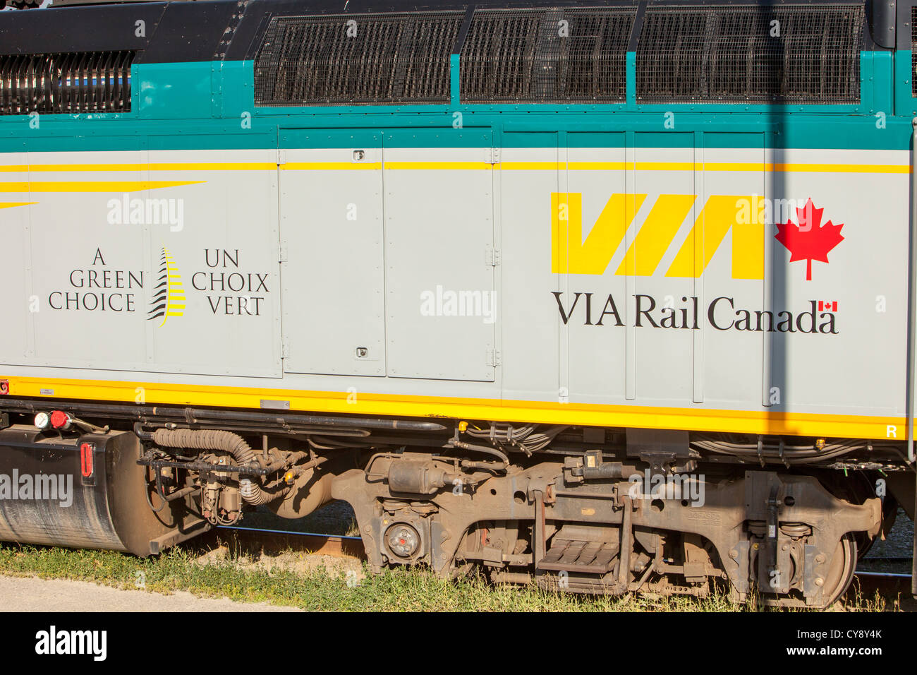 Canada via rail jasper hi-res stock photography and images - Alamy