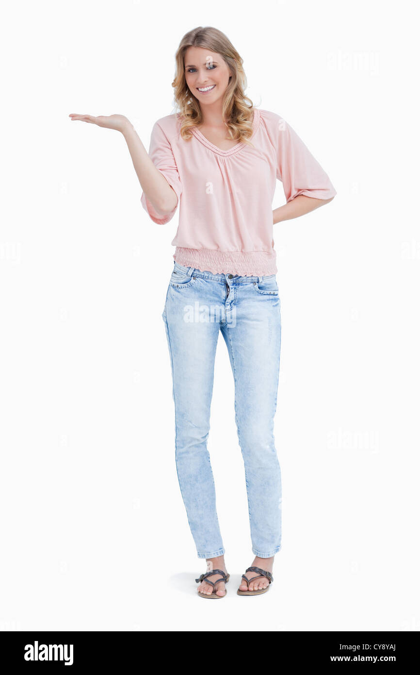 Flat hand palm up hi-res stock photography and images - Alamy