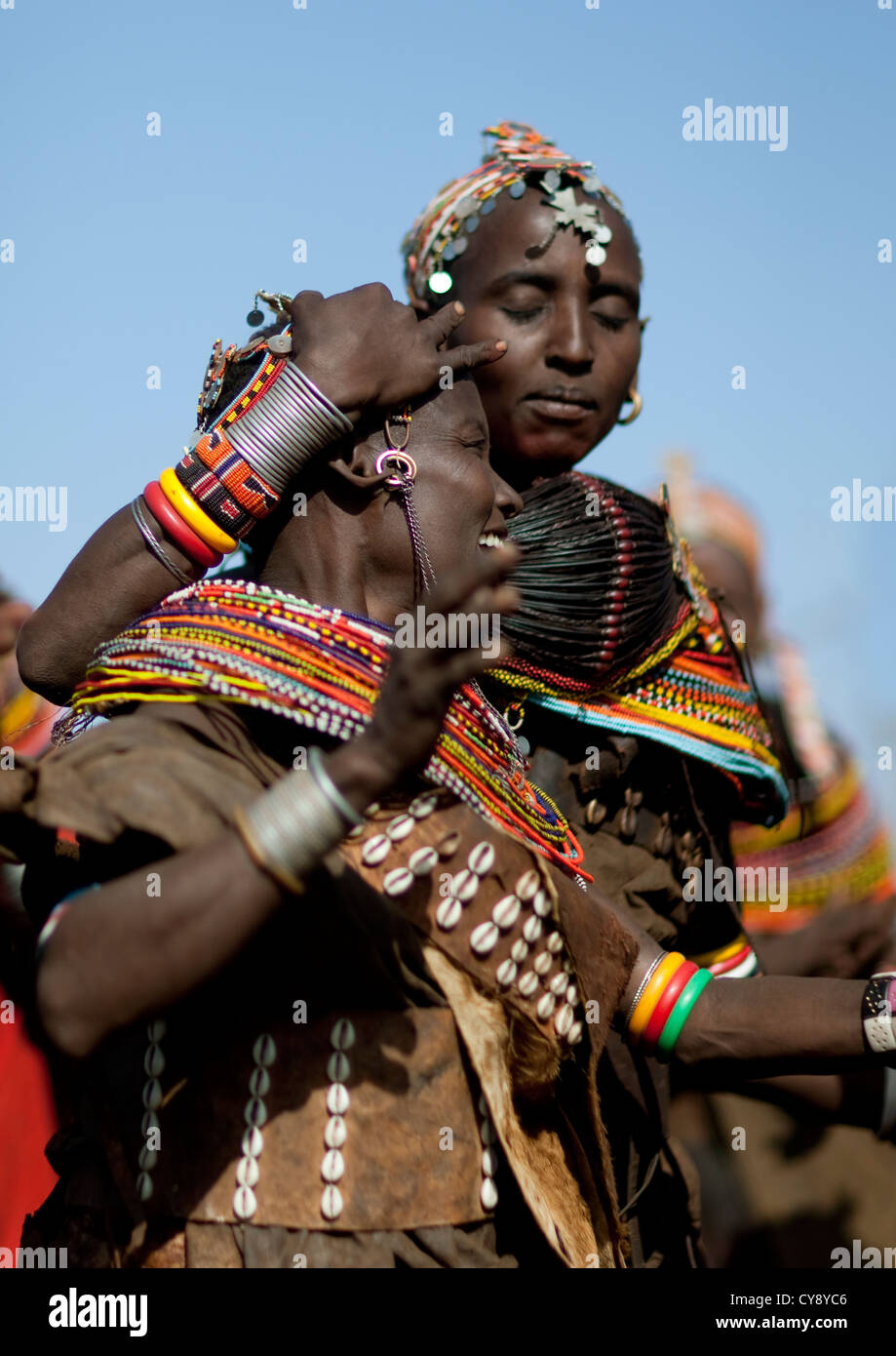 Rendille Tribe Dance, Kenya Stock Photo - Alamy
