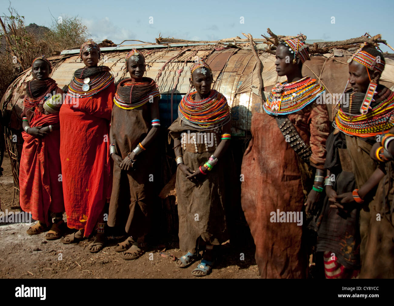 Rendille Tribe, Kenya Stock Photo - Alamy