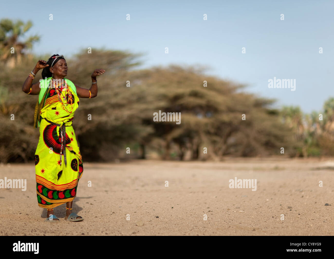 Gabbra Tribe Dance, Kenya Stock Photo - Alamy