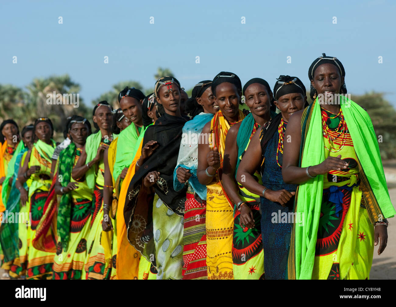 Gabbra Tribe Dance, Kenya Stock Photo - Alamy