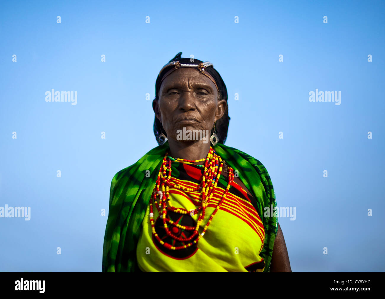 Gabbra Tribe Woman, Kenya Stock Photo - Alamy