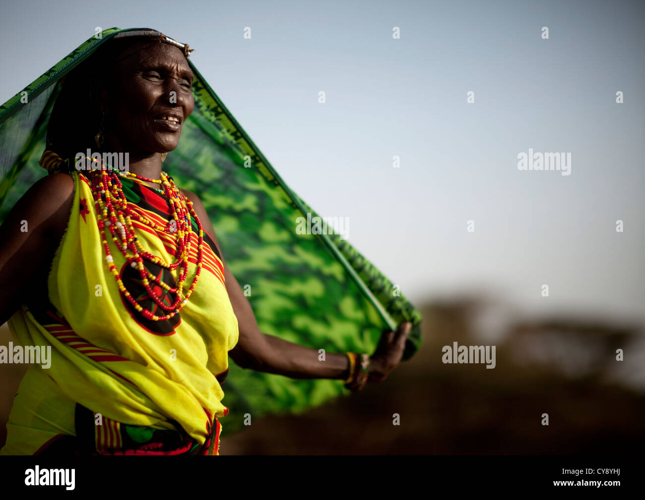 Gabbra Tribe Woman, Kenya Stock Photo - Alamy