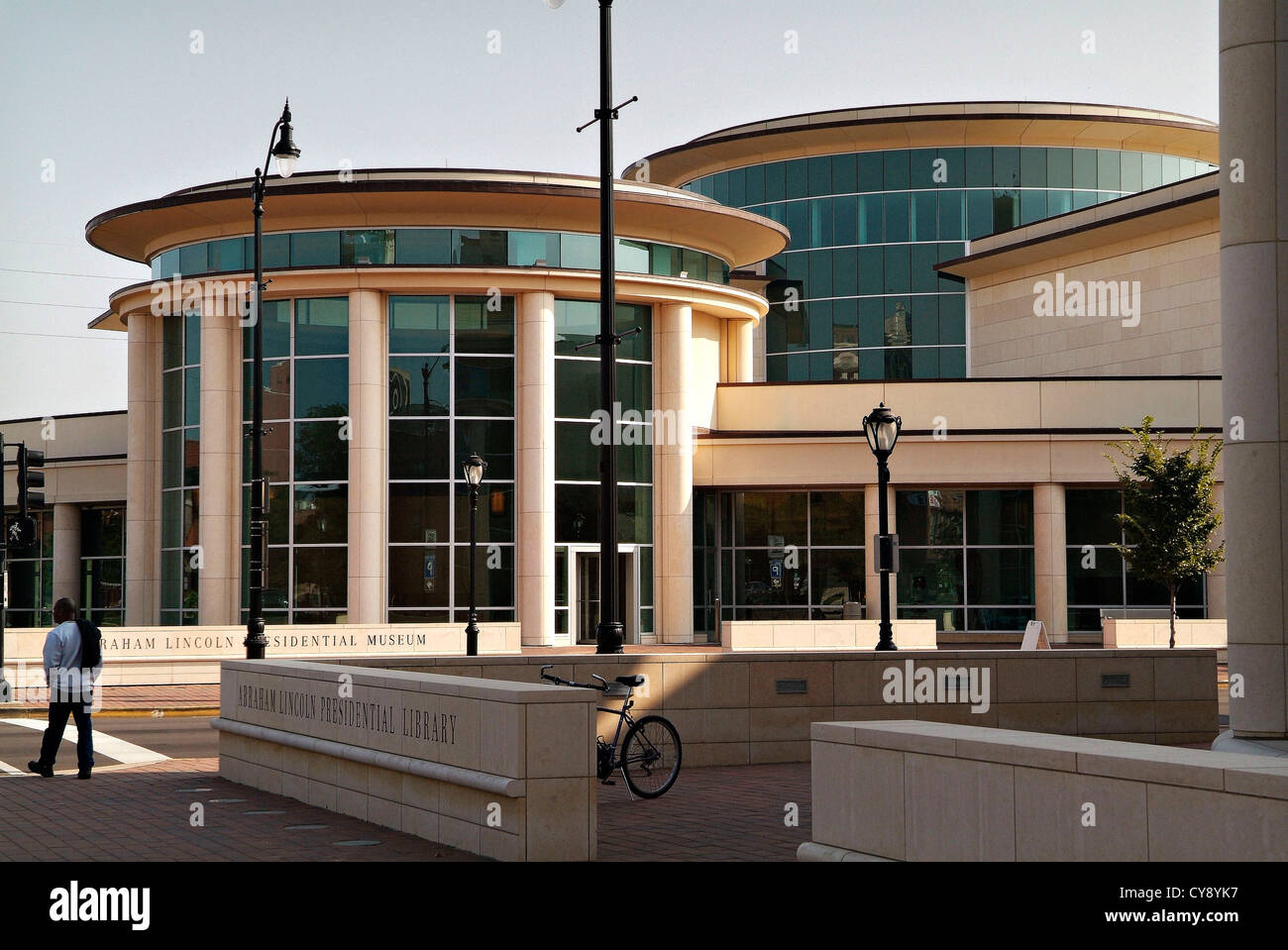 Springfield Illinois USA State Capital and home of the Lincoln Library ...