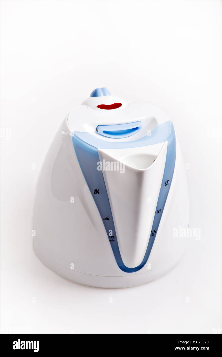 A plastic water boiler isolated on white Stock Photo - Alamy
