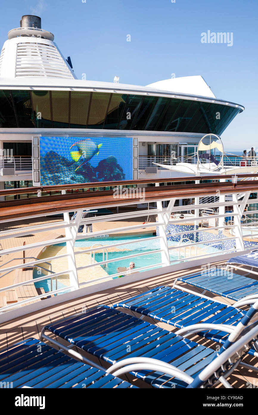 Activity Aboard Cruise Ship Stock Photo - Alamy