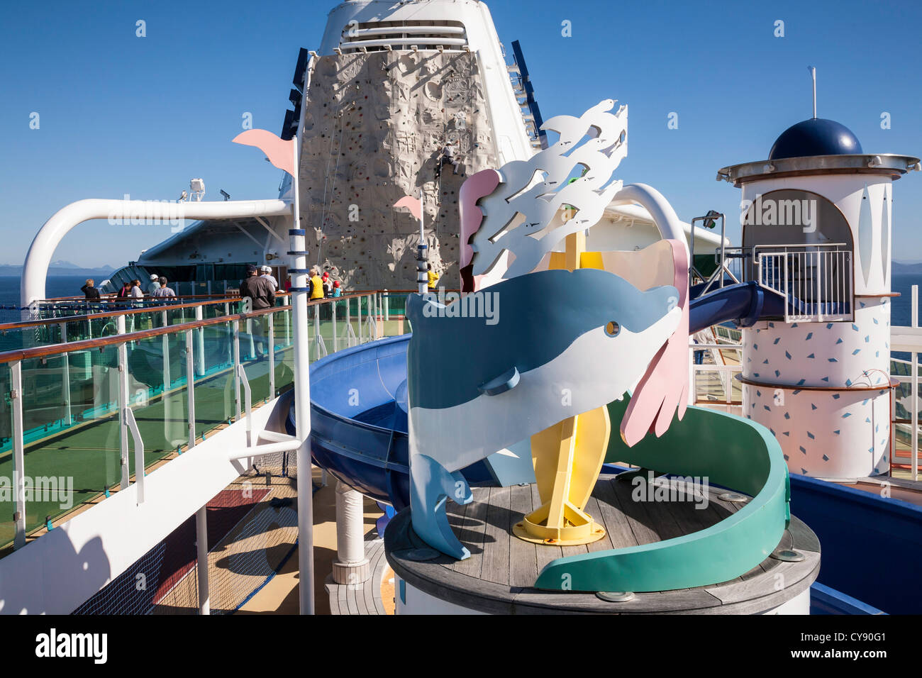 Playground Aboard Cruise Ship Stock Photo - Alamy