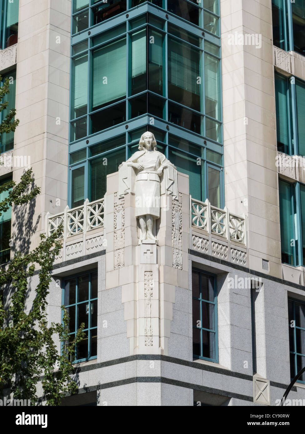 Shaw Tower, Cathedral Place, Architecture Detail, Downtown Vancouver ...