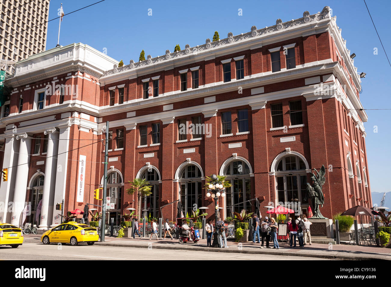 Canadian Pacific Railroad Station, Vancouver, Canada Stock Photo - Alamy