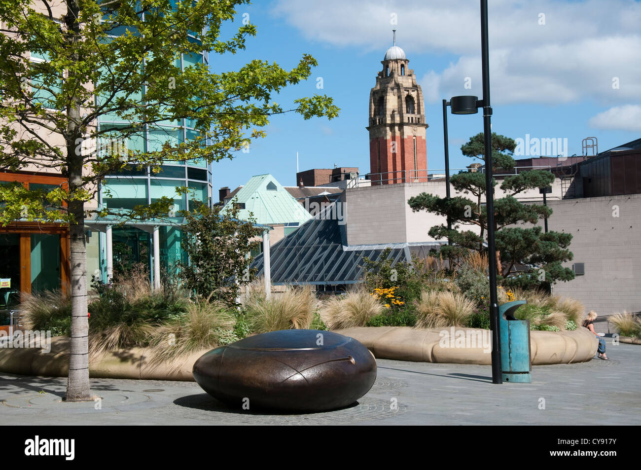 Tudor Square in Sheffield City Centre, South Yorkshire UK Stock Photo ...