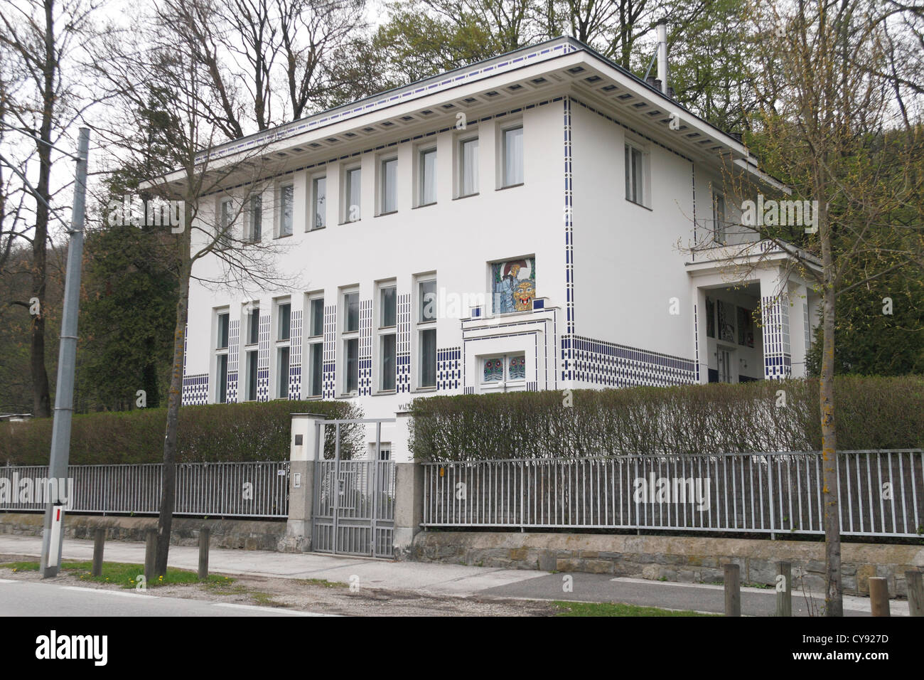 The Art Nouveau Villa Wagner II designed by Otto Wagner ...