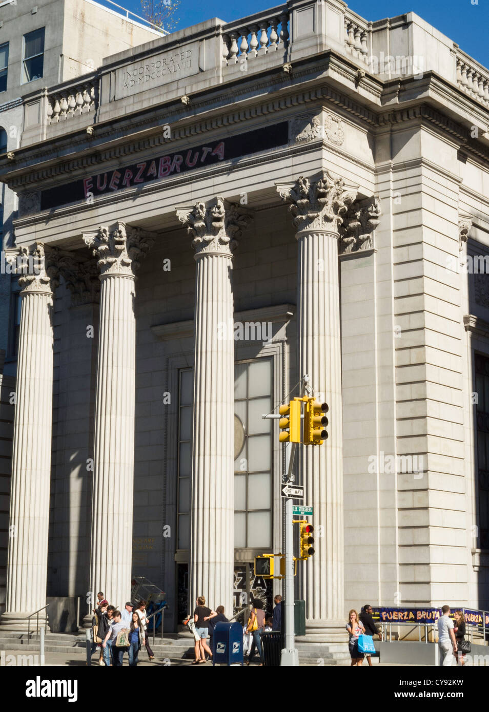 Fuerza Bruta, Daryl Roth Theatre, NYC Stock Photo - Alamy