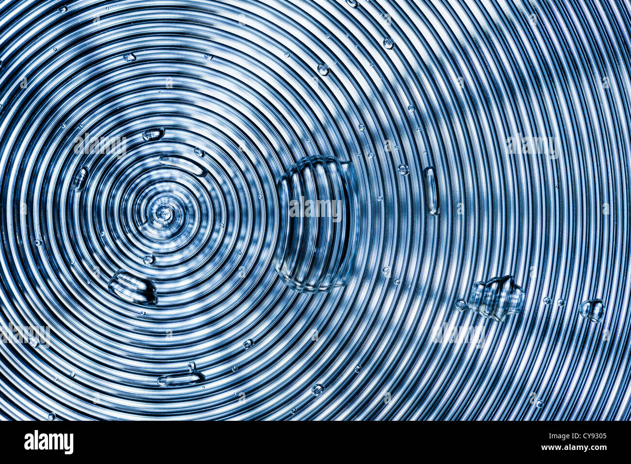 Silver bottom of pan Stock Photo - Alamy