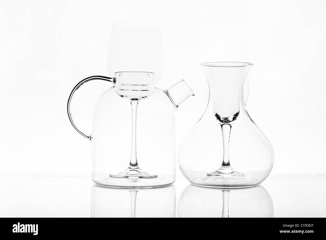 White Glass Overlay Stock Photo - Alamy