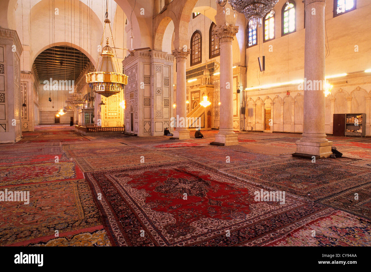 mosque, damascus, syria, middle east Stock Photo - Alamy