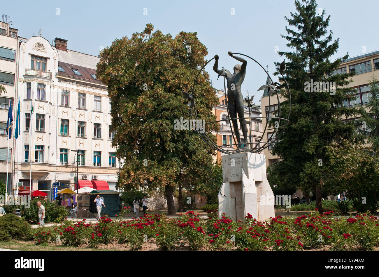 Sculpture by Francesco Perilli, 'The multicultural man will build the ...