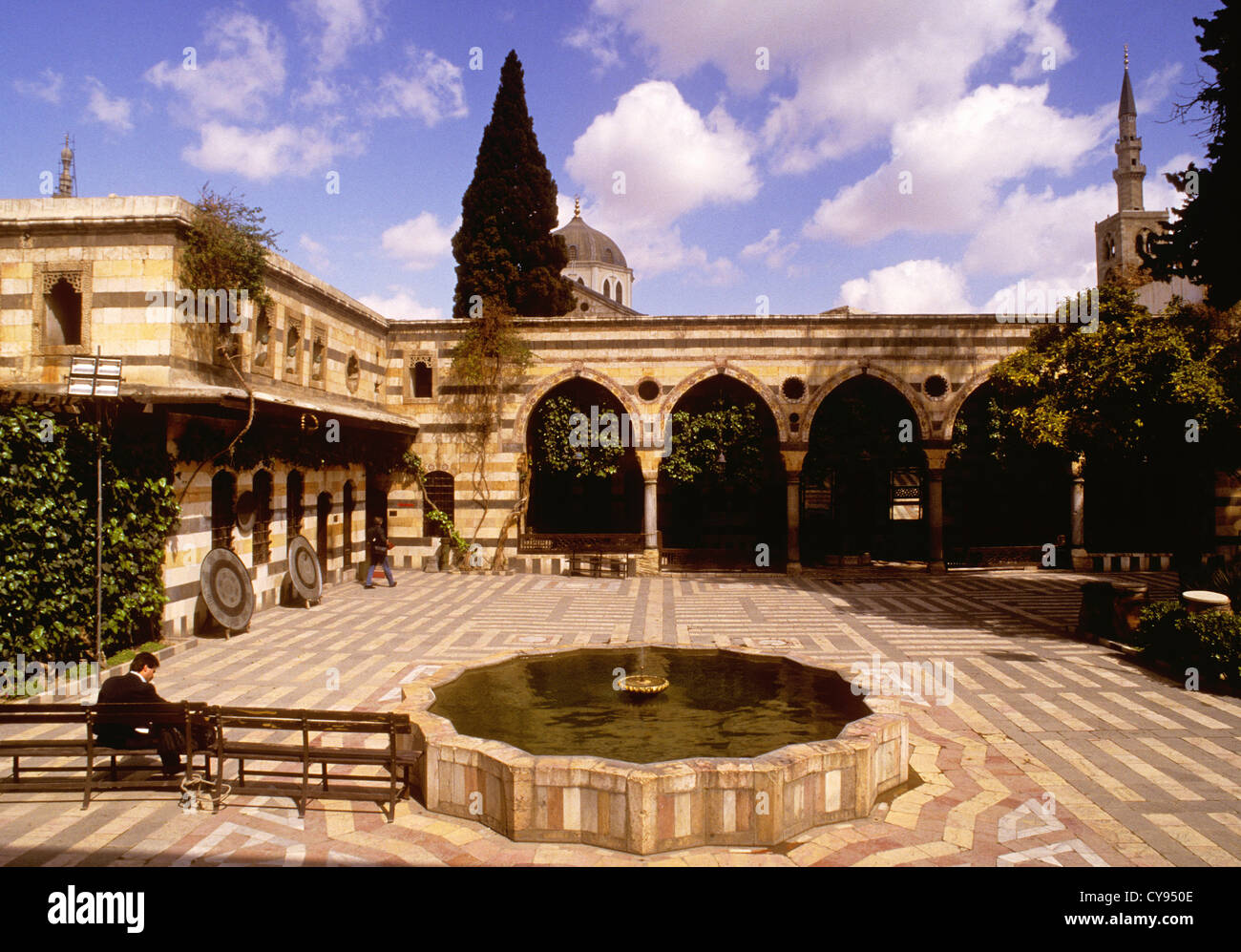 azem palace, damascus; damasco; syria; siria; middle east Stock Photo ...