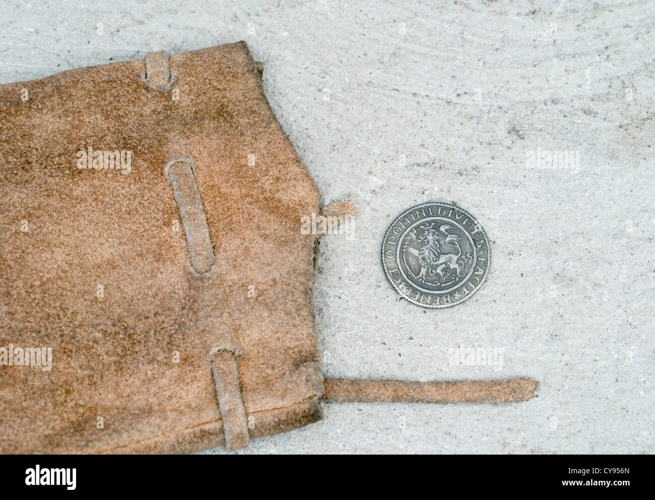 Coin bag ancient hi-res stock photography and images - Alamy