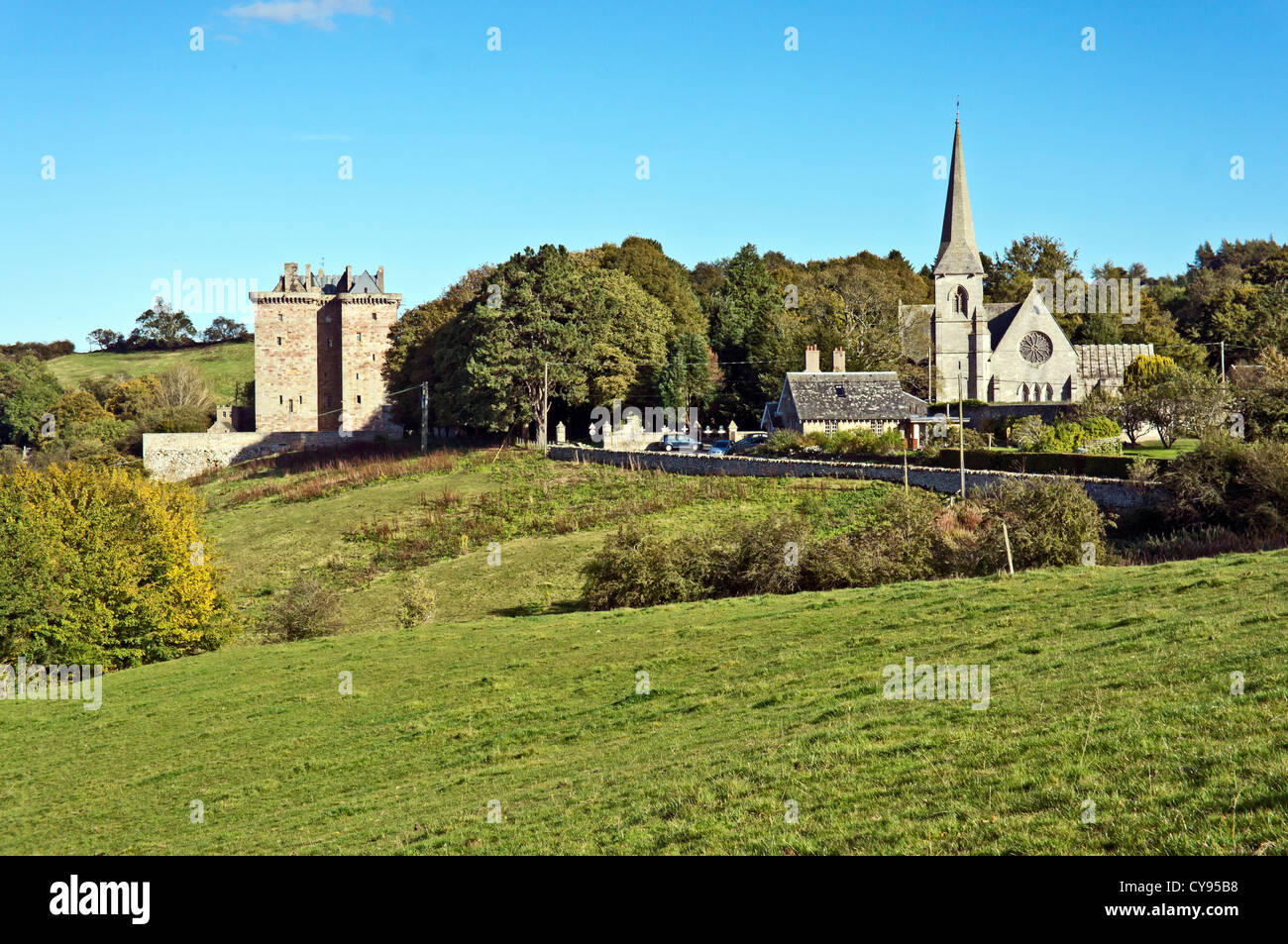 Borthwick church hi-res stock photography and images - Alamy