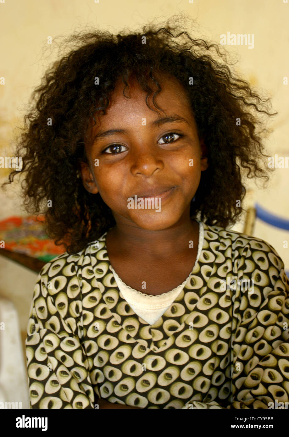 Girl From Asmara, Eritrea Stock Photo - Alamy