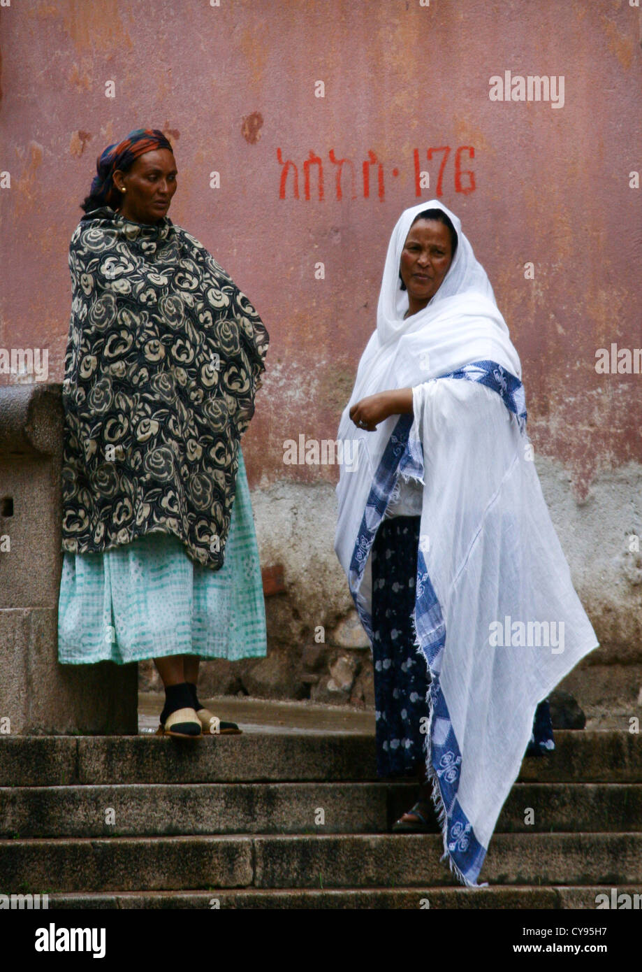 Women In Asmara Street, Eritrea Stock Photo - Alamy