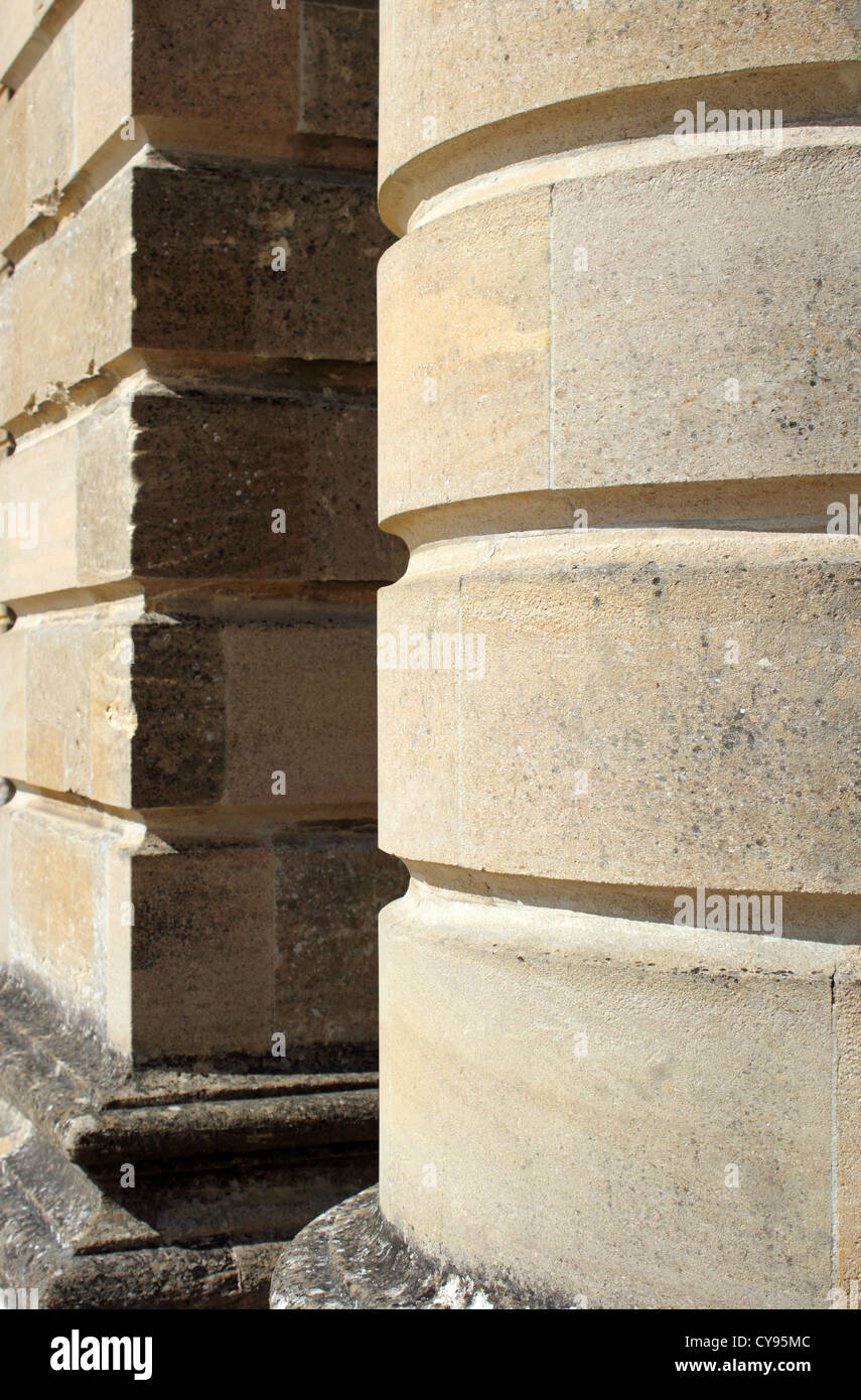 Examples of quoining in baroque architecture, England, UK Stock Photo ...