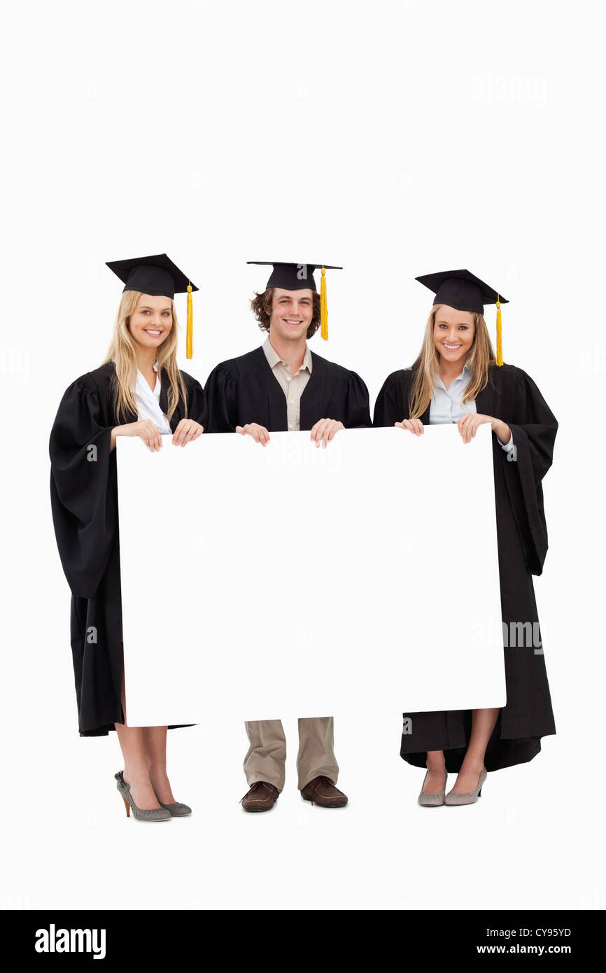 Graduates sign hi-res stock photography and images - Alamy