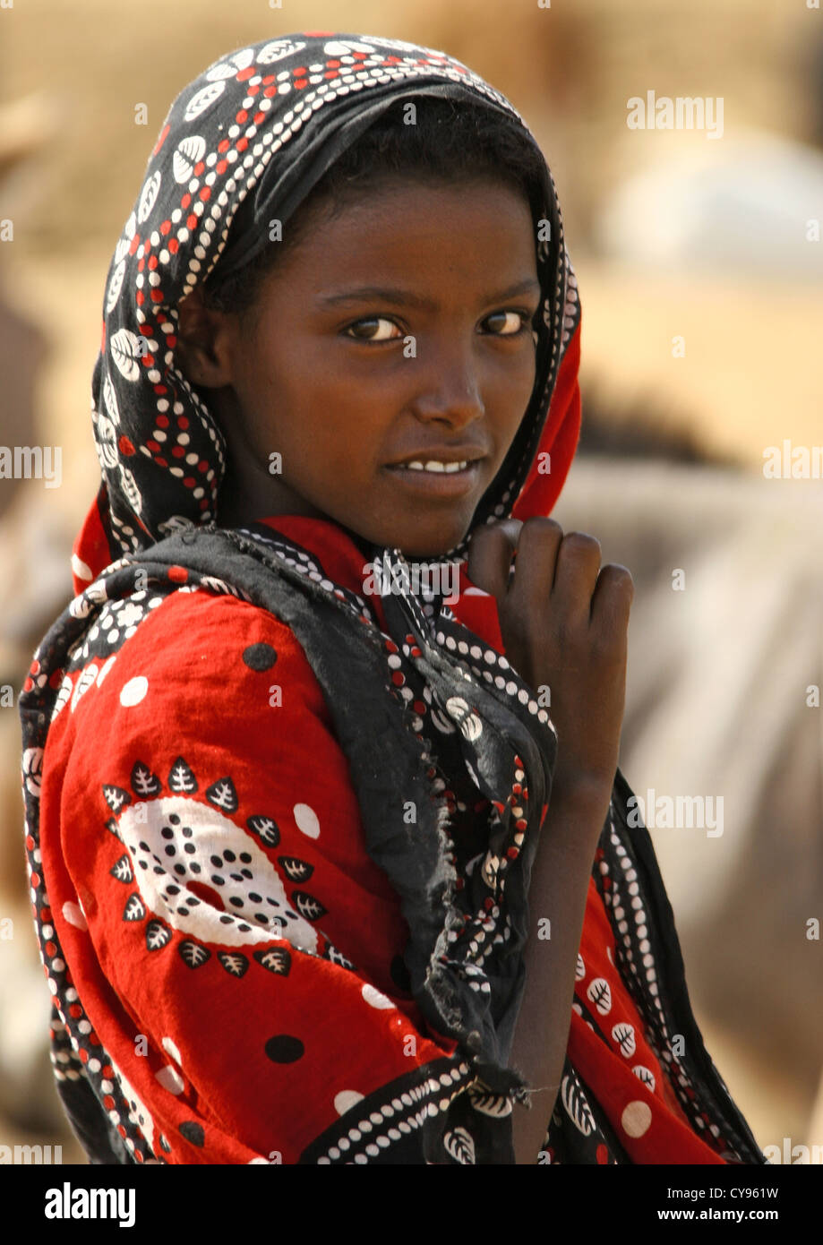Eritrea horn africa girl in hi-res stock photography and images - Alamy