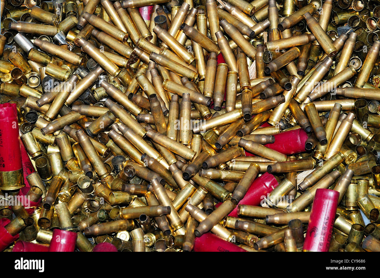 Brass shells hi-res stock photography and images - Alamy