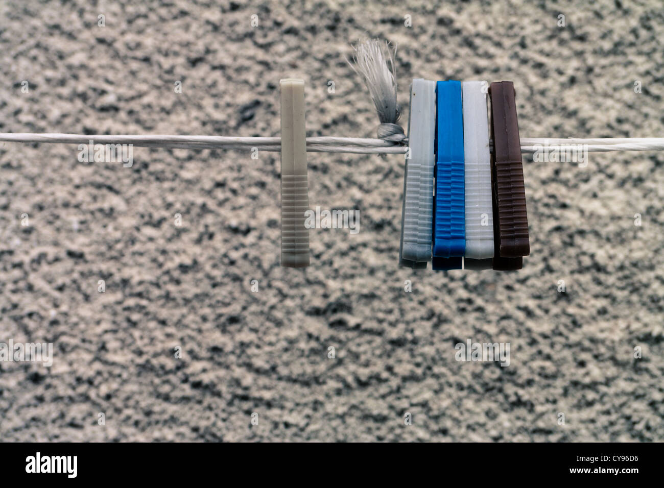 5 pegs hi-res stock photography and images - Alamy