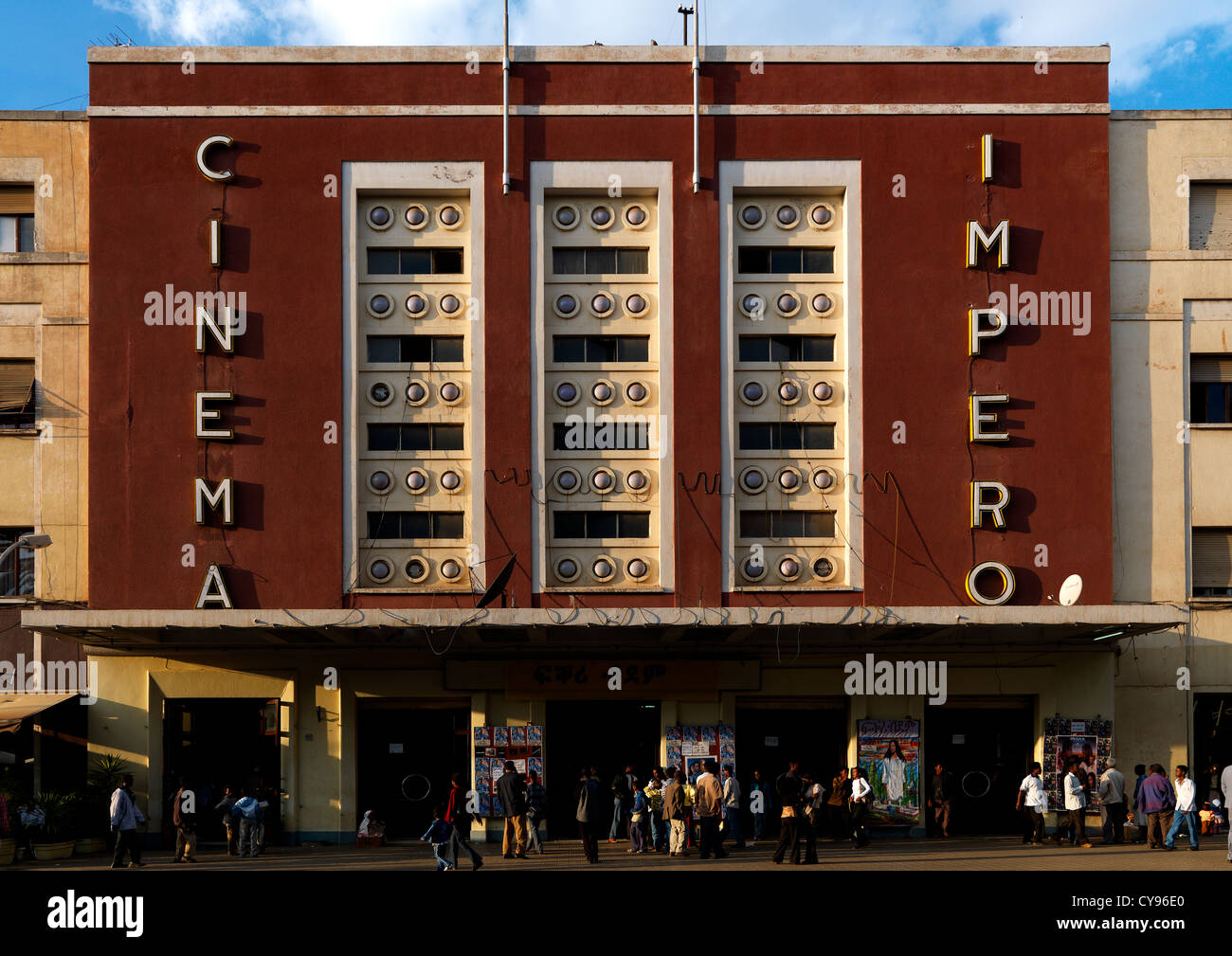 Cinema Impero On Harnet Avenue, Asmara, Eritrea Stock Photo - Alamy