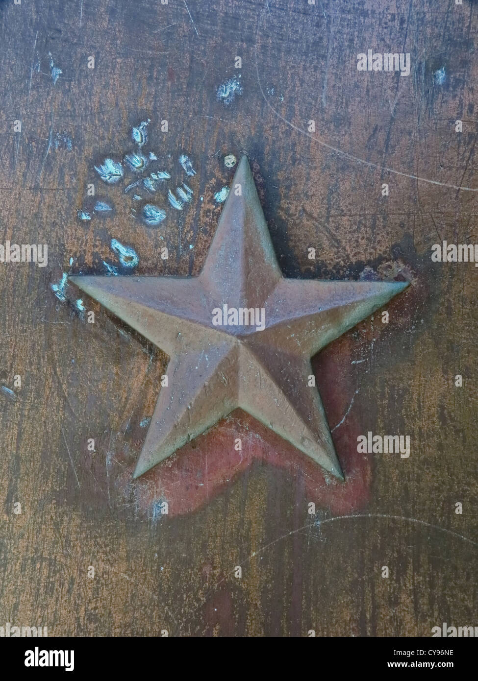 stars metal background weathered military grunge texture Stock Photo ...