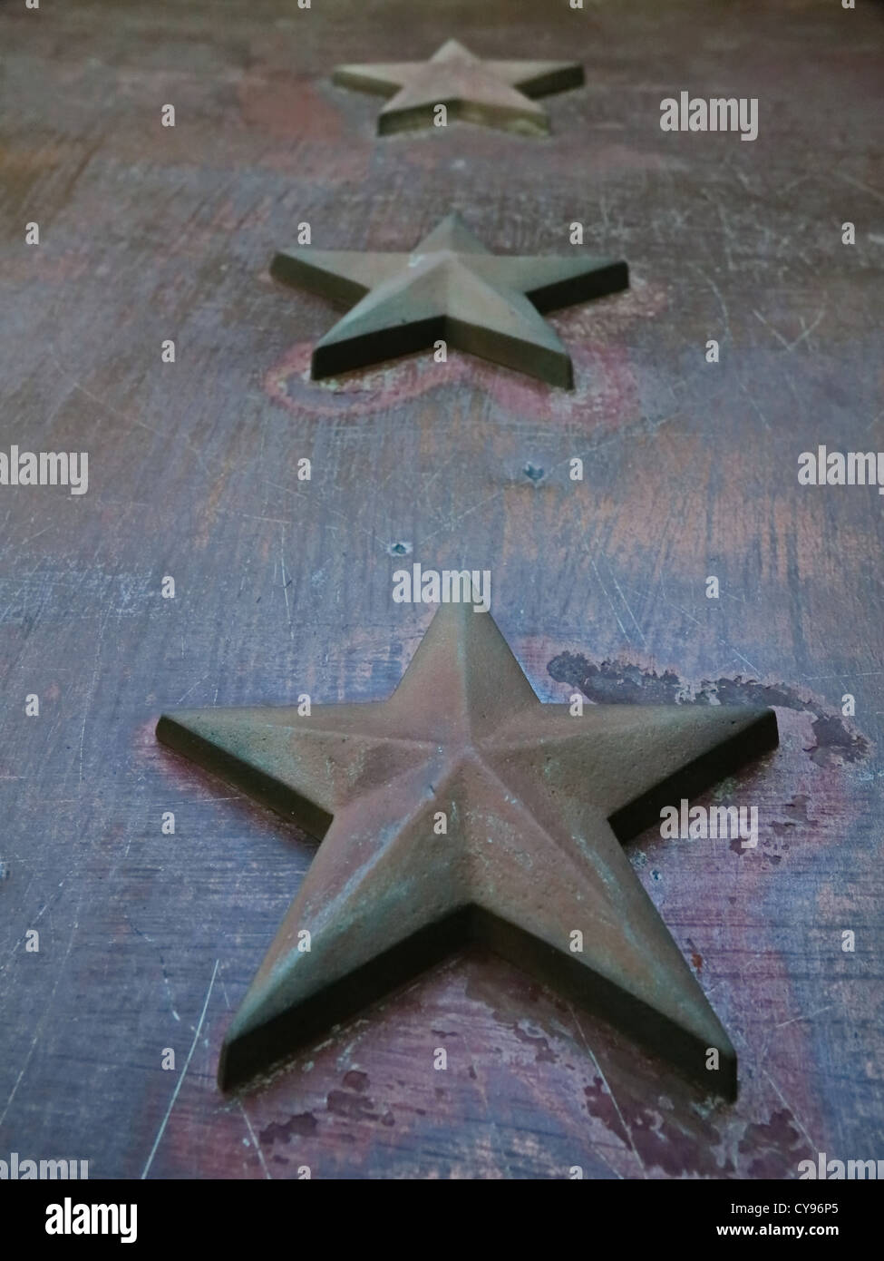 stars metal background weathered military grunge texture Stock Photo ...