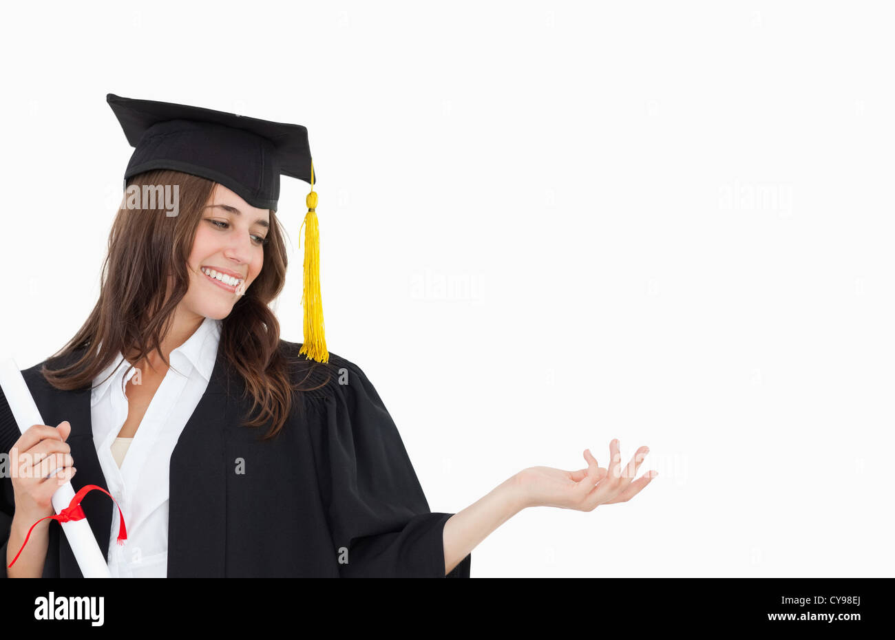 She opens her robe hi-res stock photography and images - Alamy