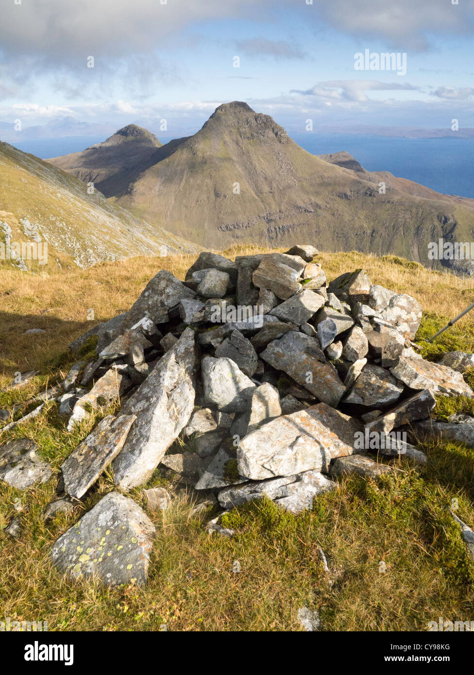 Askival on the Cuillin Ridge of Rum Stock Photo - Alamy
