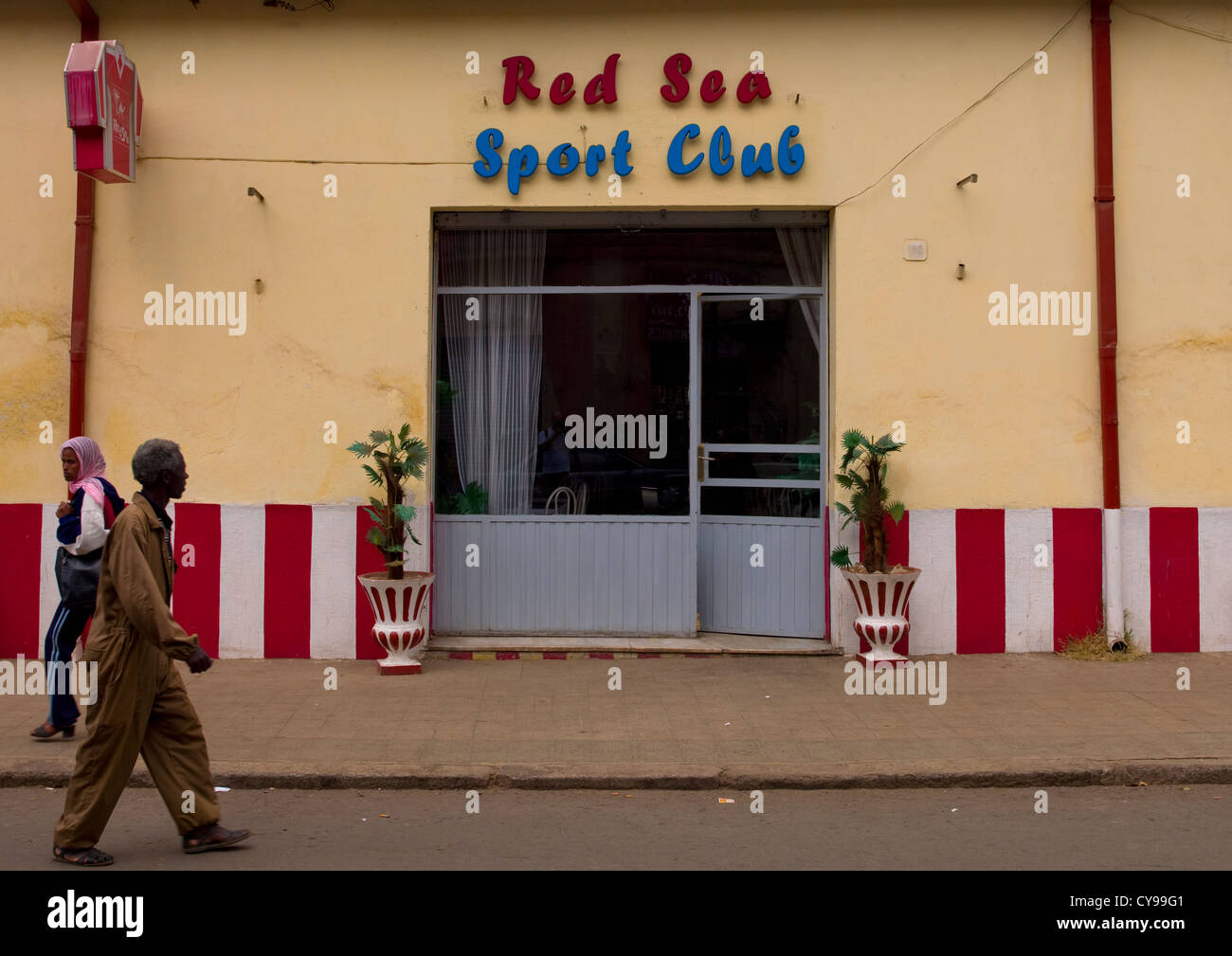Red Sea Sport Club, Asmara, Eritrea Stock Photo - Alamy