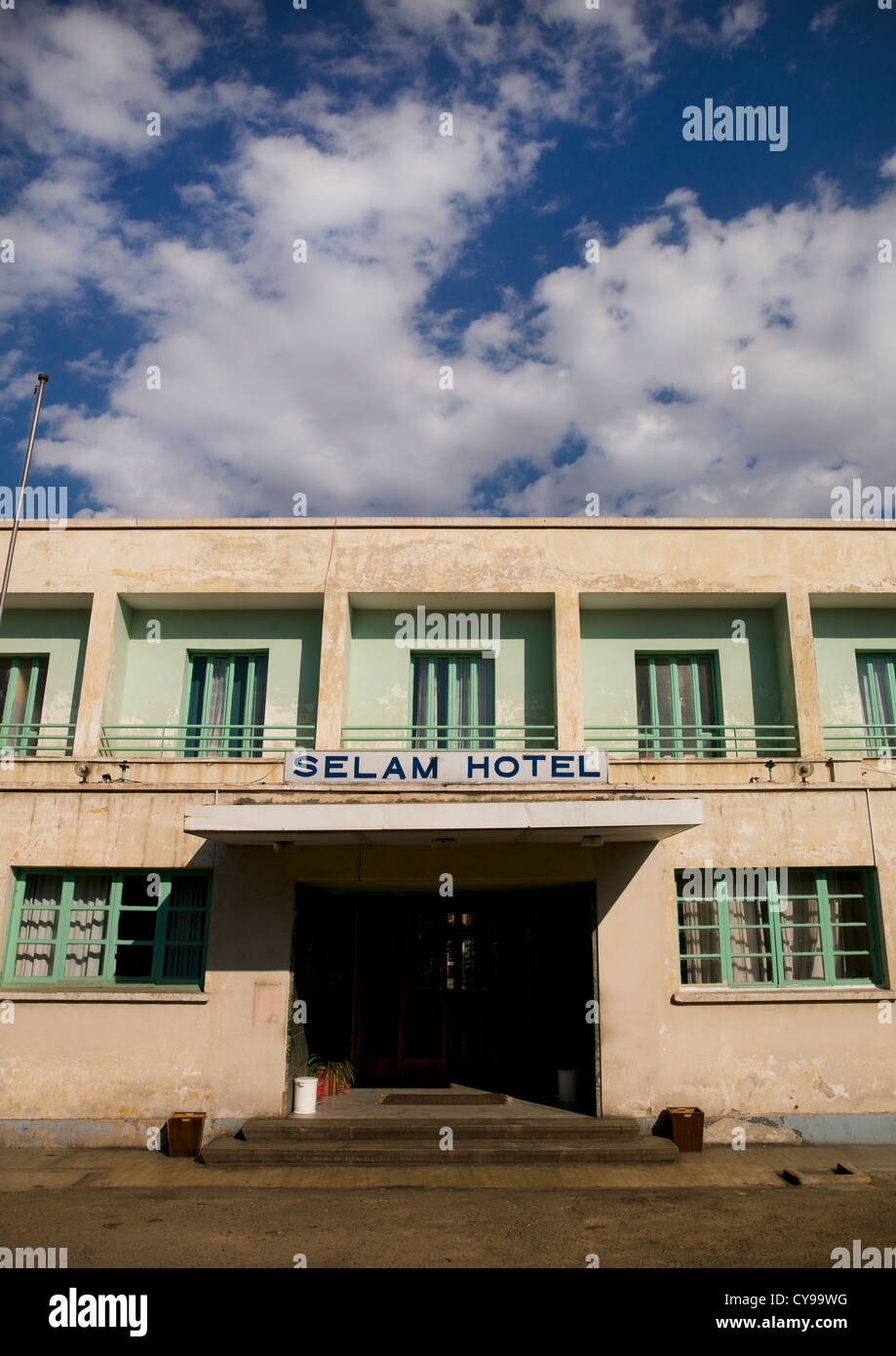 Selam Hotel, Asmara Eritrea Stock Photo - Alamy